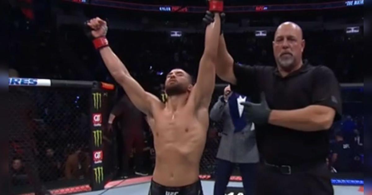 Marcelo Rojo no pudo en UFC 271: Kyler Phillips derrotó por sumisión al ...