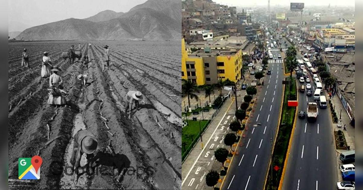 Google Maps: ¡Impactante! mira cómo lucía el distrito de Ate Vitarte en ...