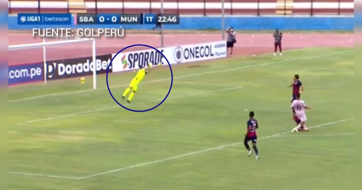 Diego Melián evitó el 1-0 de Sport Boys ante Municipal con una ...