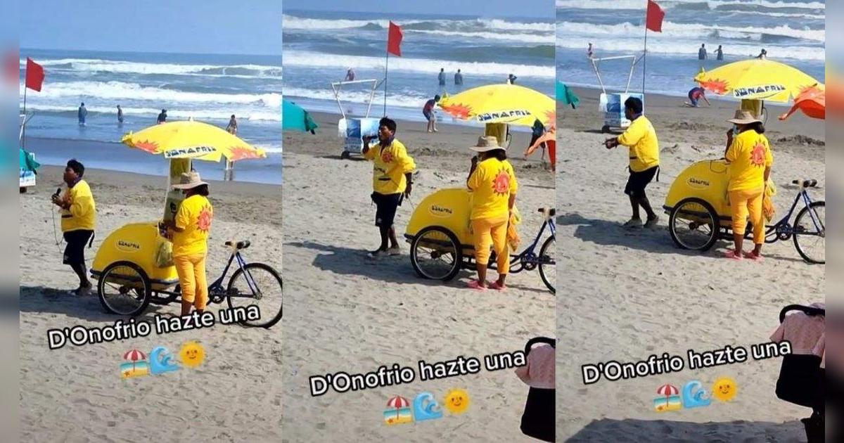¡Todo un artista! Heladero canta y baila para vender sus productos en ...