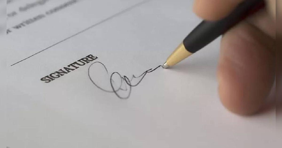 Test psicológico: Averigua lo que tu firma dice sobre tu personalidad