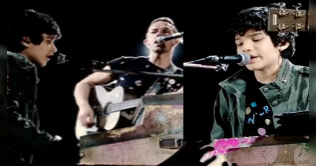 Coldplay invitó al escenario a Huillo, niño con autismo que se hizo ...