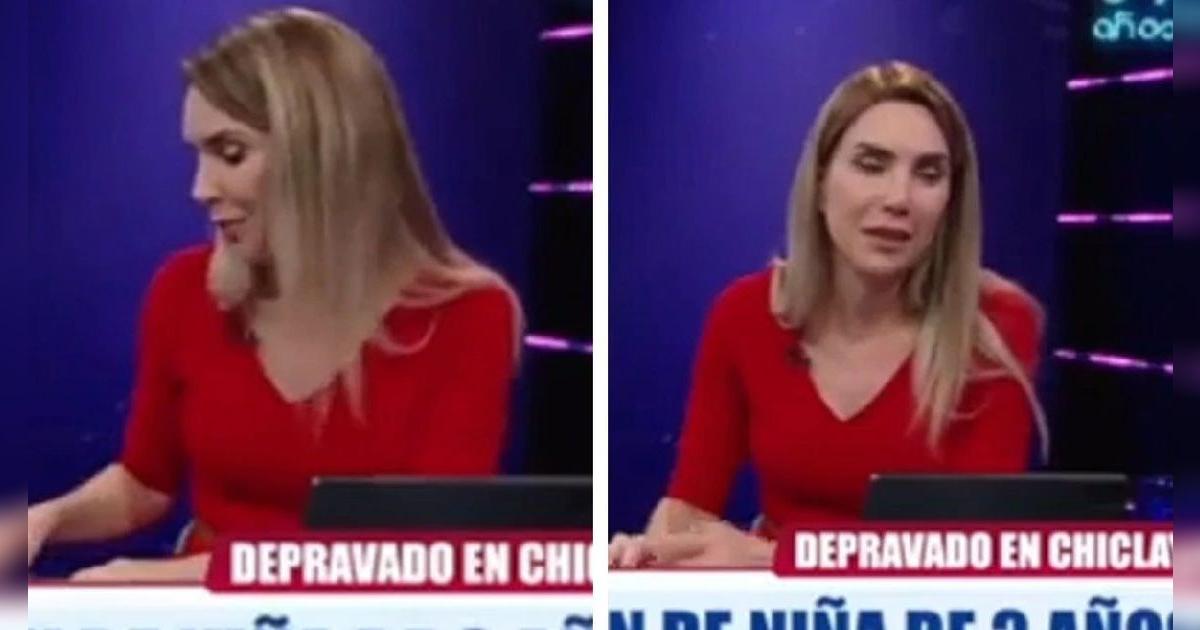 Juliana Oxenford llora en vivo tras conocer el caso de la niña que fue ...