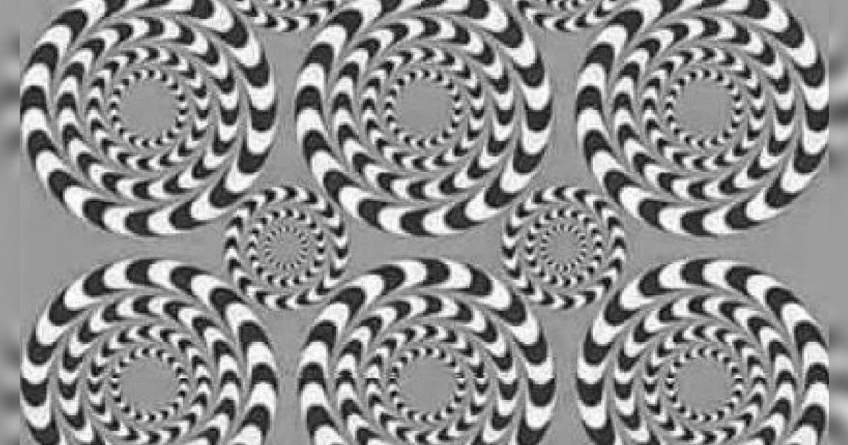 Desafía a tu visión: ¿Cuáles son los círculos que están en movimiento ...