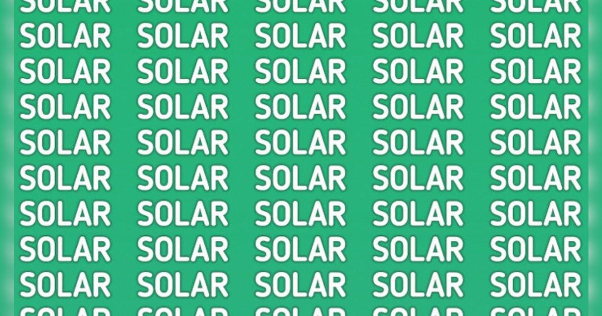 La palabra 'COLAR' se ha perdido entre estas, ¿lograrás verla en menos ...