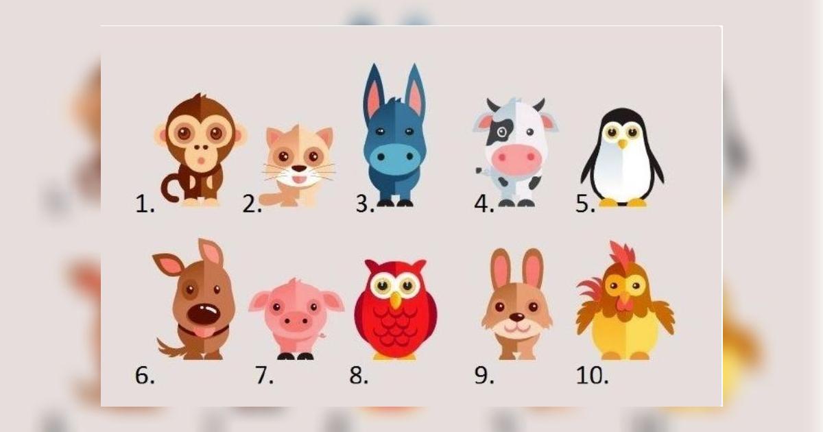 Teste de Personalidad: elige un animal y sabrás como te ven los demás