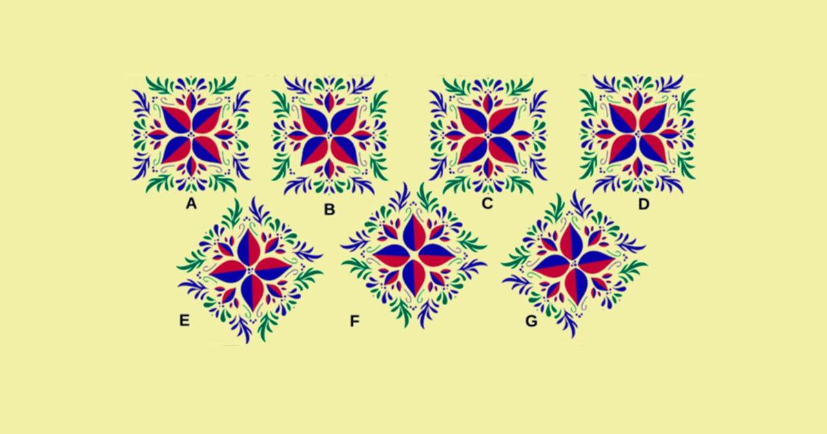 Reto visual para GENIOS: ¿Cuál de estos símbolos se repite?