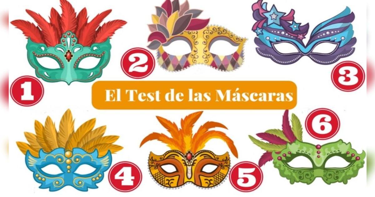 Test de personalidad: elige una máscara y descubre los secretos de tu ...