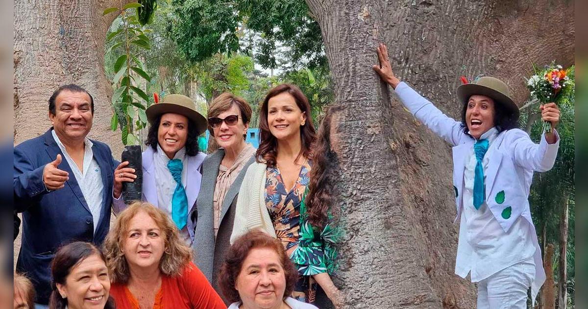 Richard Torres contrae matrimonio con un árbol en presencia de ...