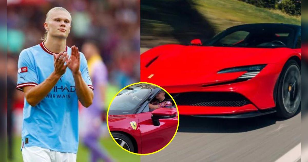 Erling Haaland luce su increíble vehículo que adquirió al fichar por el ...