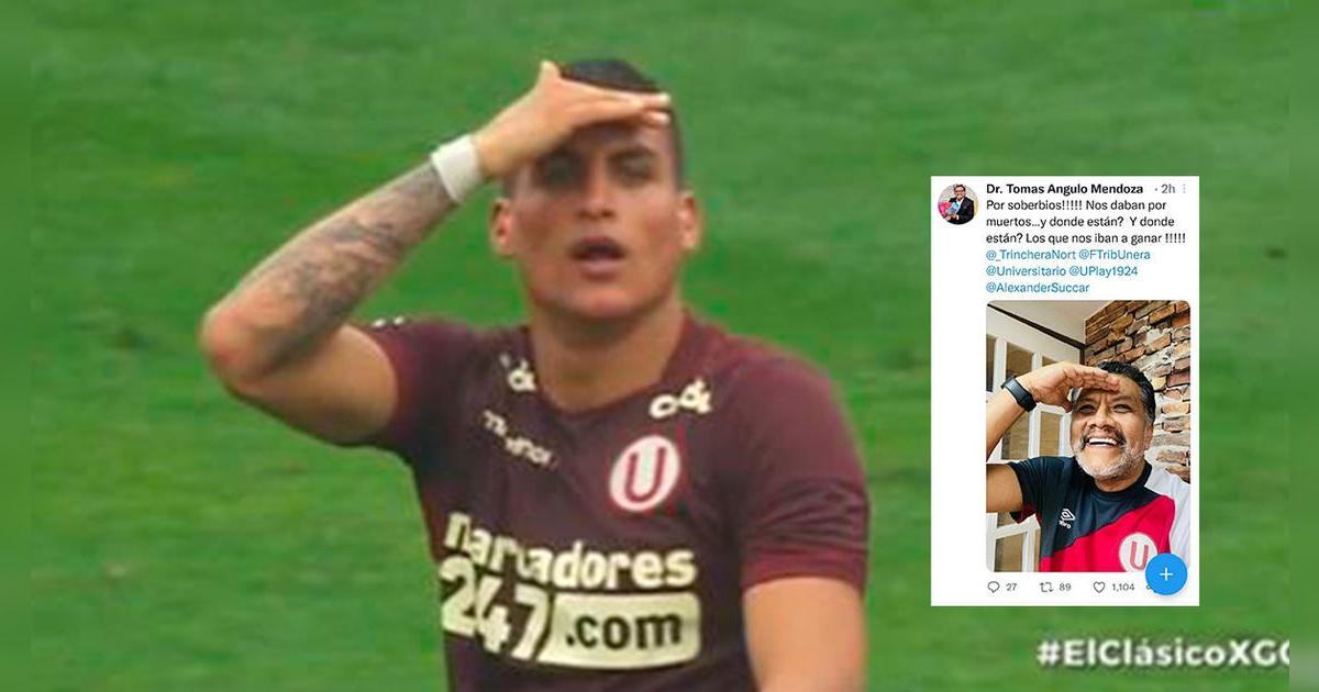 Dr. Angulo se suma al 'Succar Challenge' tras triunfo de Universitario ...