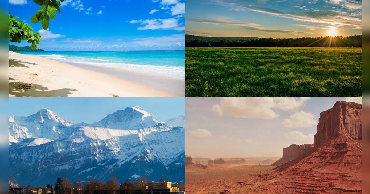 Elige un lugar para vacacionar y conoce algo nuevo sobre tu personalidad