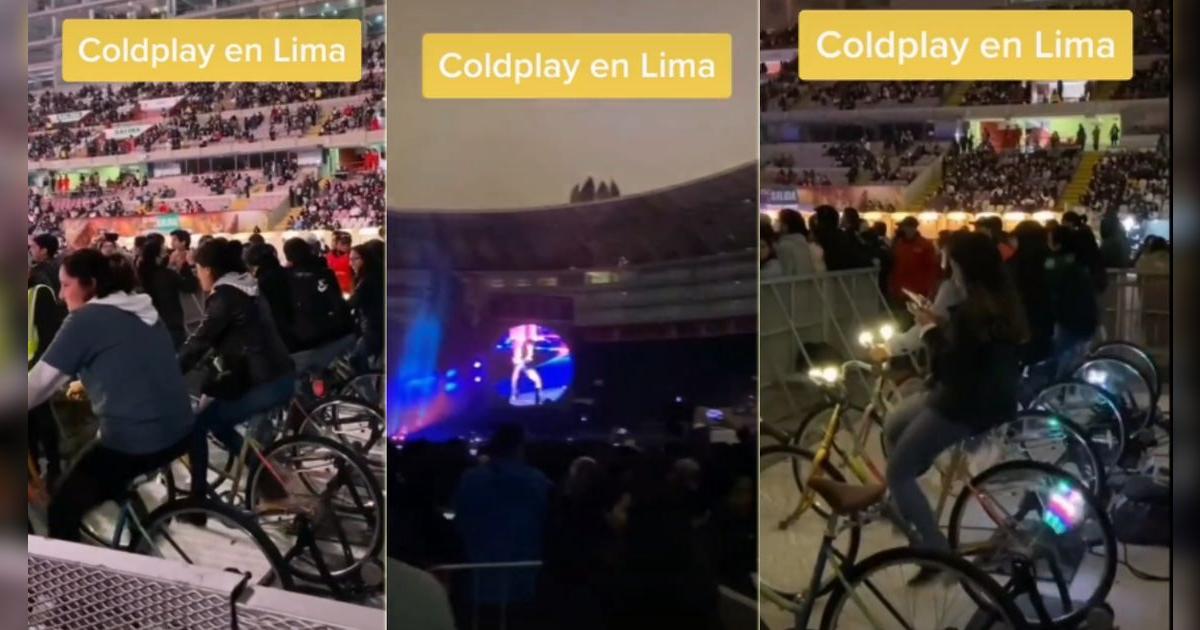 Coldplay en Lima: Fans generaron electricidad para concierto pedaleando ...