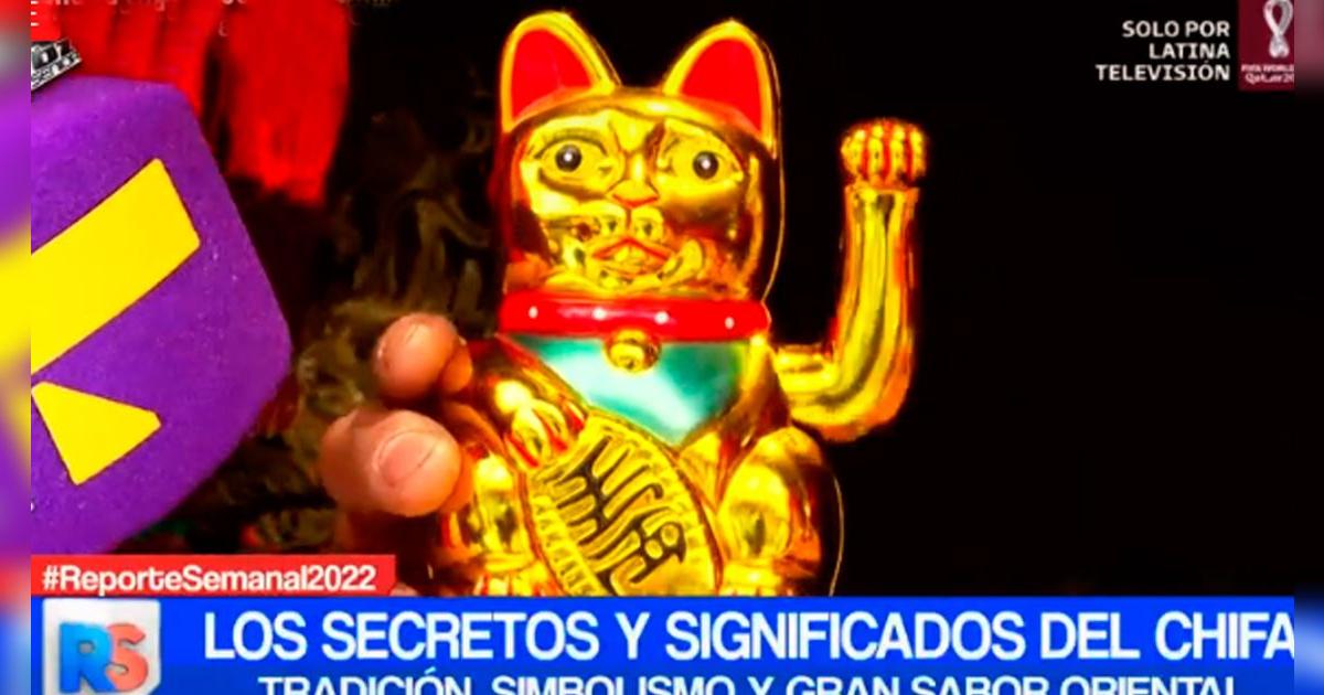 ¿Por qué los Chifas del Perú tienen un 'gatito' que mueve su brazo?