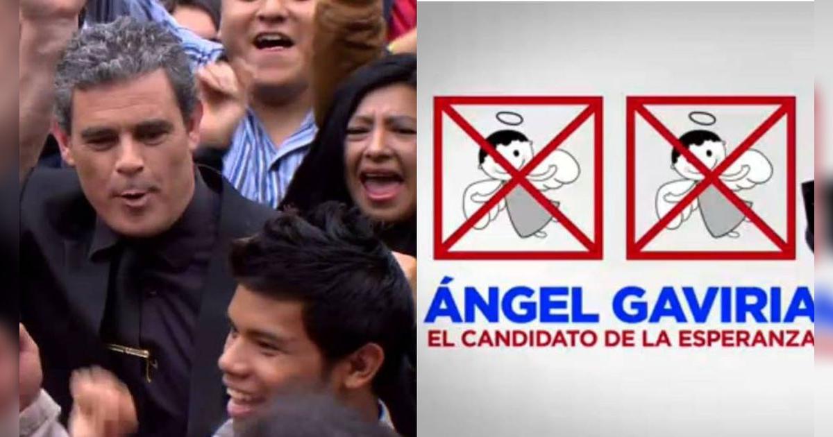Julián Legaspi publica divertida campaña electoral del recordado 'Ángel ...