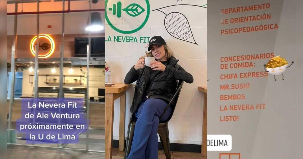 Estudiantes exponen que 'La Nevera Fit' de Ale Venturo estará pronto en ...