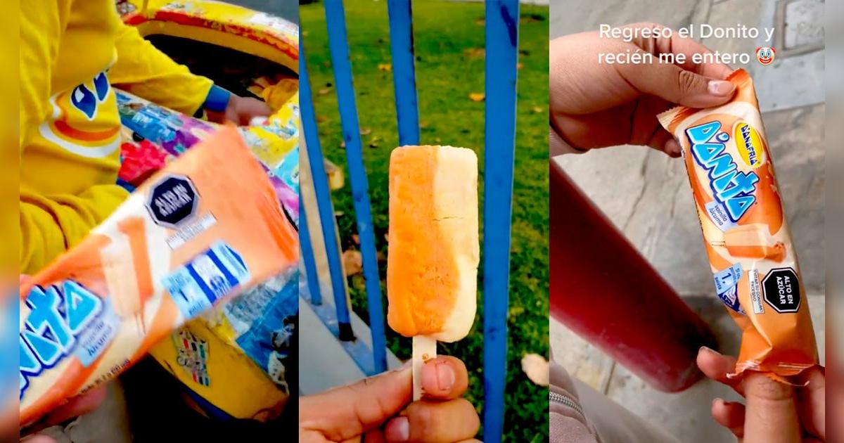 Helado Donito regresa después de años y peruanos reaccionan: "Antes ...