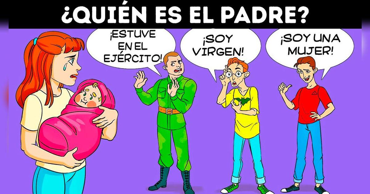 ¿Quién está mintiendo? Supera este acertijo visual EXTREMO en solo 7 ...