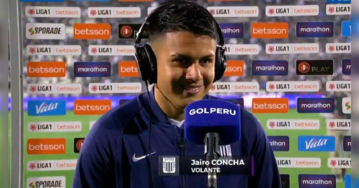 Jairo Concha tras el triunfo de Alianza: "El gol que más me gustó fue ...