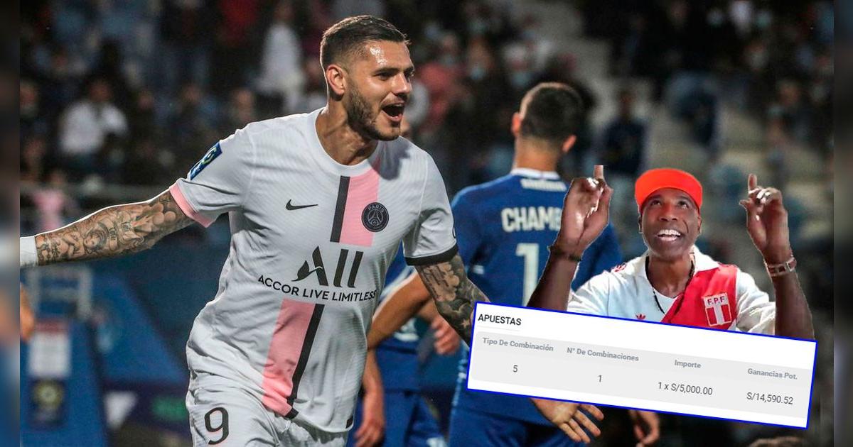 Apostó 5000 soles al triunfo del PSG de Messi y ganó 'jugoso' premio en minutos