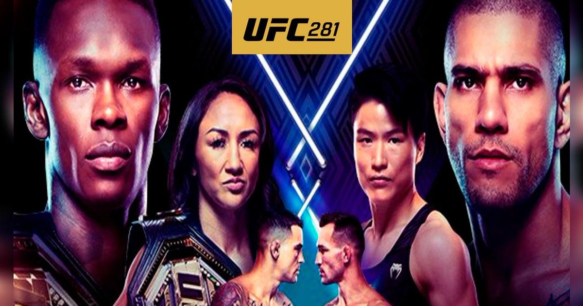 UFC 281: cartelera, a qué hora y dónde ver Adesanya vs. Pereira