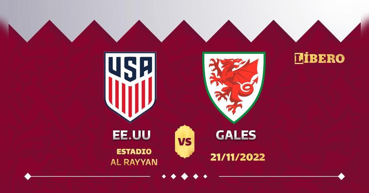 Estados Unidos vs. Gales EN VIVO Online: horarios y dónde ver el partido por el Grupo B del ...