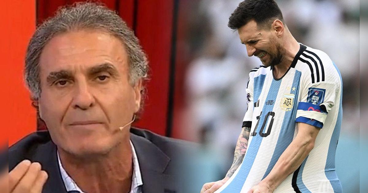 Mundial Qatar 2022 Oscar Ruggeri se pelea en vivo por jugadores de ...