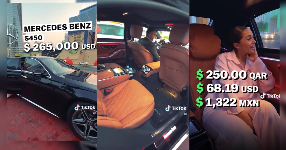 Pide un Uber en Qatar y viene una limusina Mercedes Benz: "Viajaré como ...