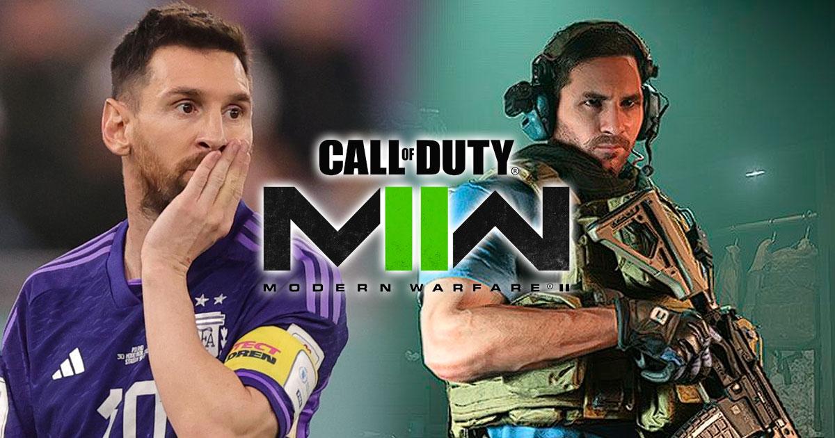 lionel messi en call of duty modern warfare 2