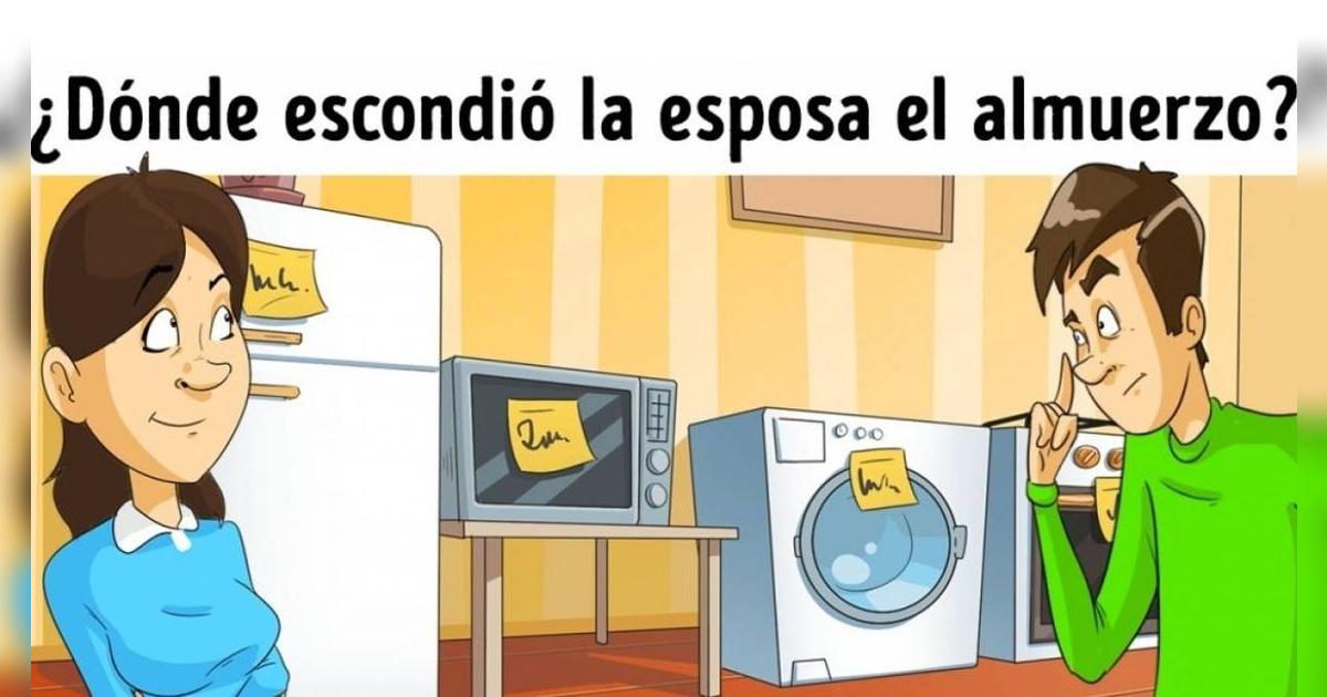 ¿Dónde crees que está el plato de comida? Cuentas con 10 segundos para ...