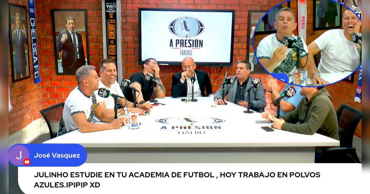 Joven 'le reclama' a Julinho en vivo: "estudié en tu academia y hoy ...