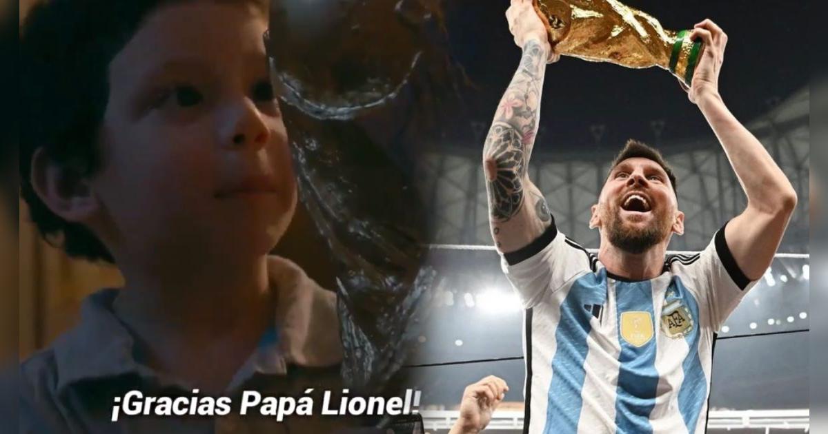Messi: "Gracias, Papá Lionel": el emotivo saludo navideño de la ...