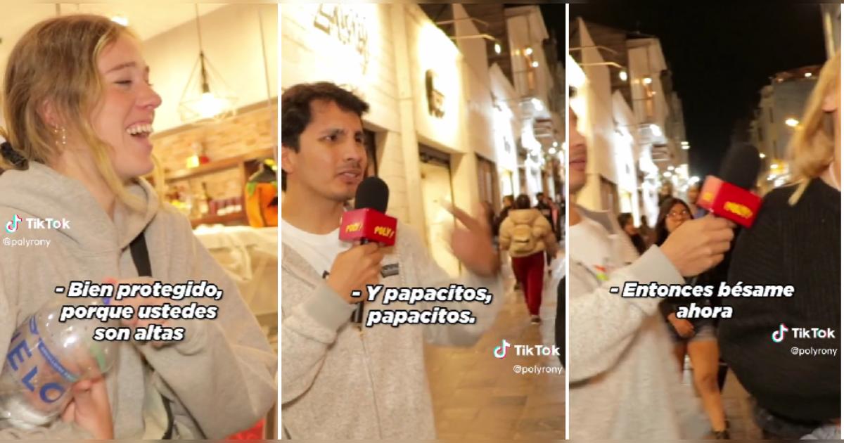 Peruano sorprende a extranjeras en entrevista: "¿Te parezco guapo ...