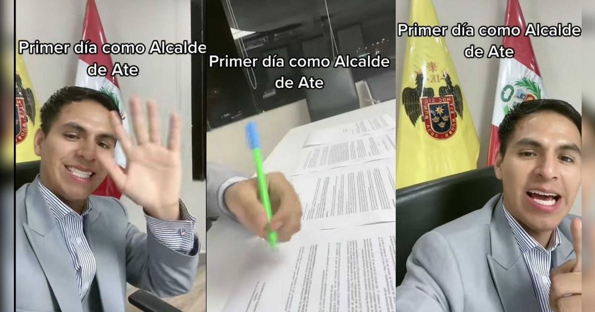 Franco Vidal se luce haciendo videos de TikTok en su primer día como ...