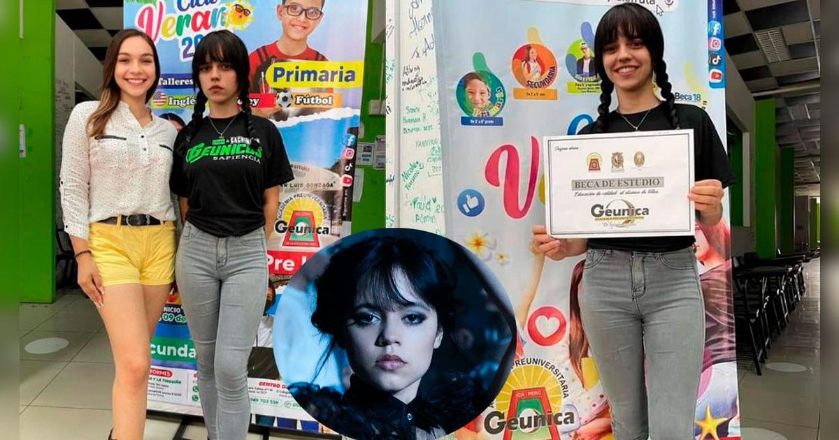 'Merlina de Ica', la joven peruana quien se hizo viral por su parecido ...