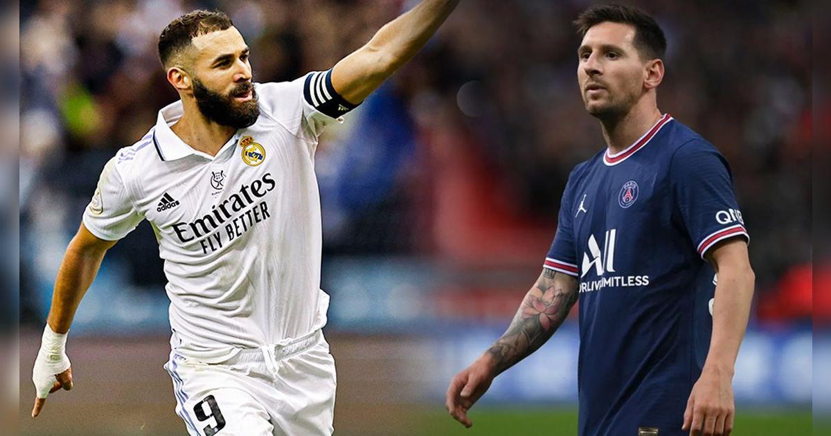 Karim Benzema mete terror a Lionel Messi con sus goles en Supercopa de ...