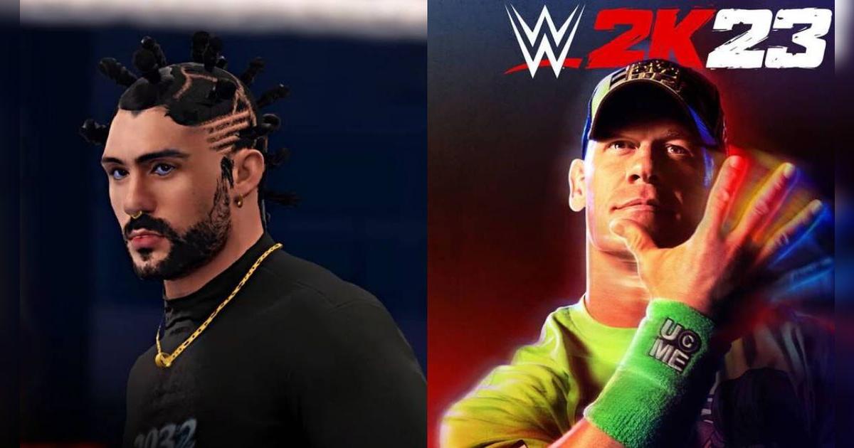 Bad Bunny y John Cena son los protagonistas del nuevo videojuego de WWE ...