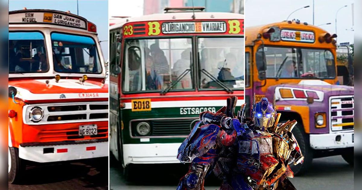 Muestra cómo lucían los buses en la Lima de los 80' y usuarios ...
