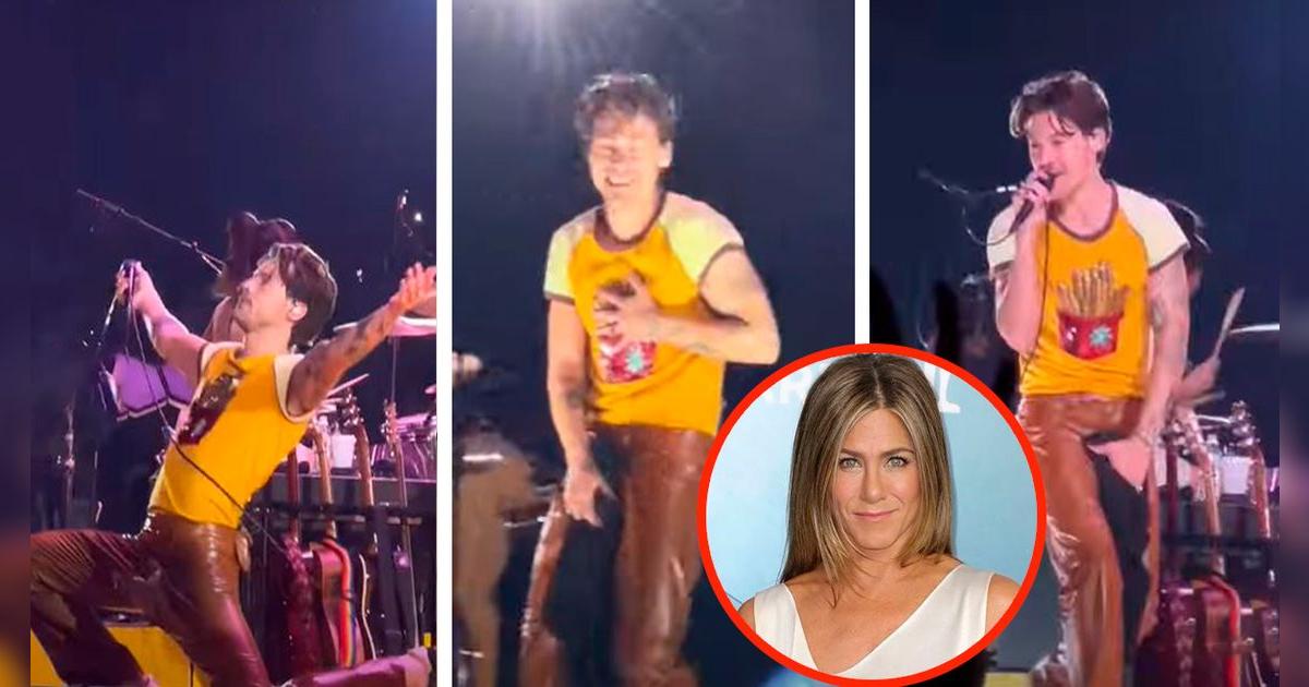 Harry Styles sufre bochornoso incidente al romper su pantalón frente a ...