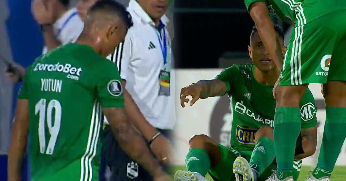 Yoshimar Yotún Se Retiró Lesionado Del Sporting Cristal Vs Nacional