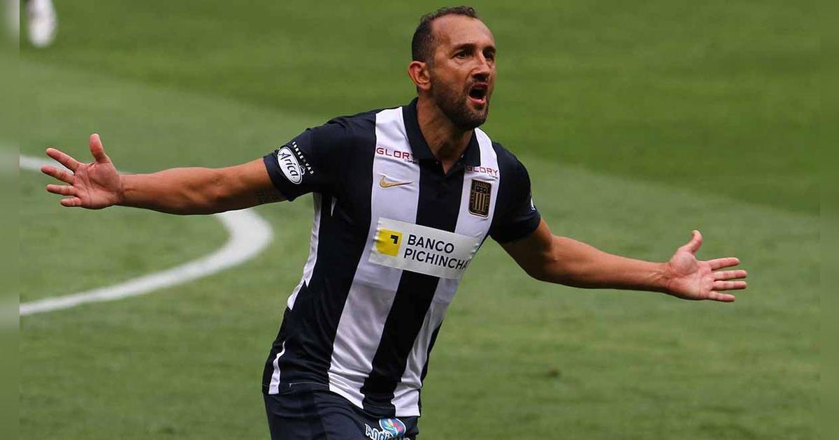 Hernán Barcos y su gran acción tras jugar en la victoria de Alianza Lima