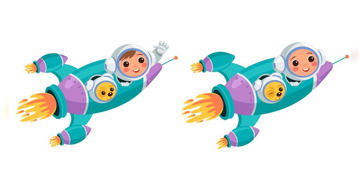 ¿Cuáles son las 5 diferencias? Demuestra tus habilidades superando el ...