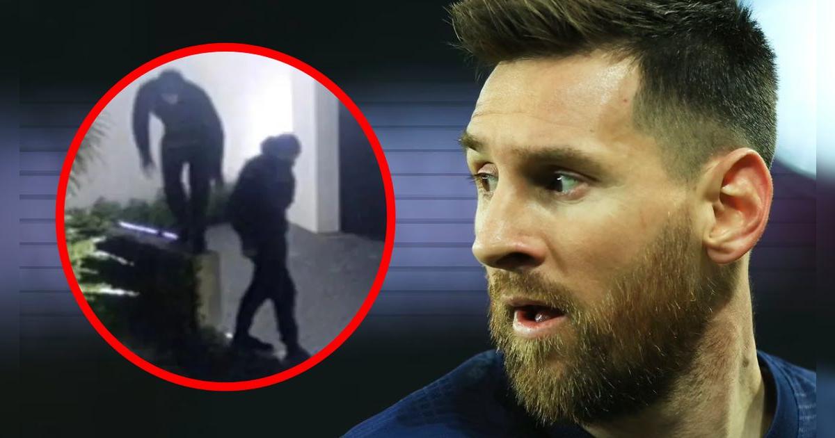 ¿Intentaron robar en la casa de Lione Messi? Esto se sabe del video que ...