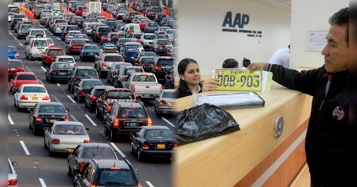 ¿Qué significa el color de la placa de los vehículos en el Perú?