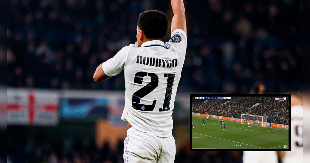 Valverde protagonizó una jugada espectacular y asistió a Rodrygo para ...