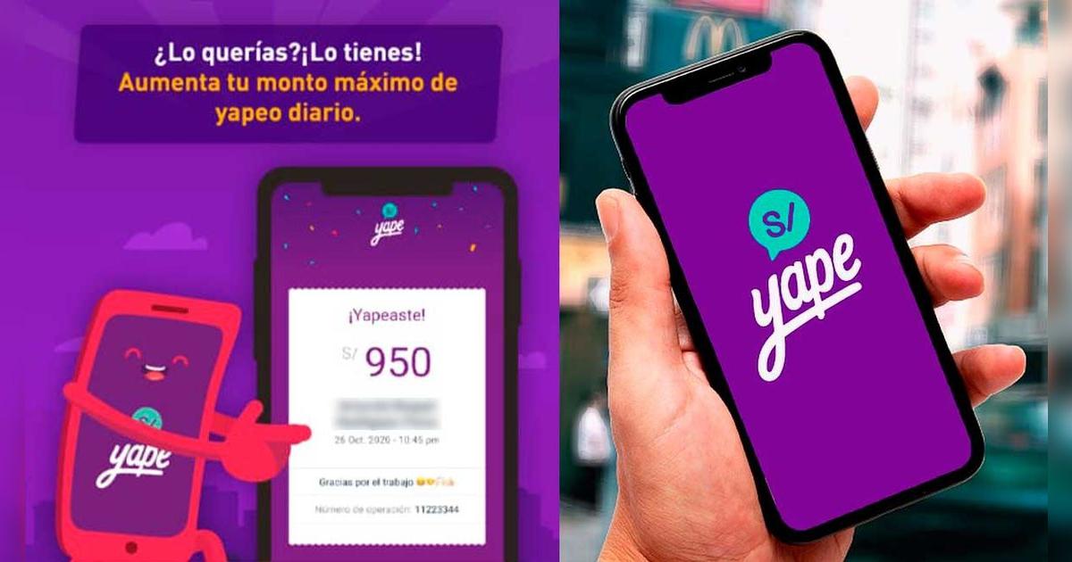 Ahora podrás 'yapear' hasta 950 soles: aprende cómo activarlo en 3 pasos