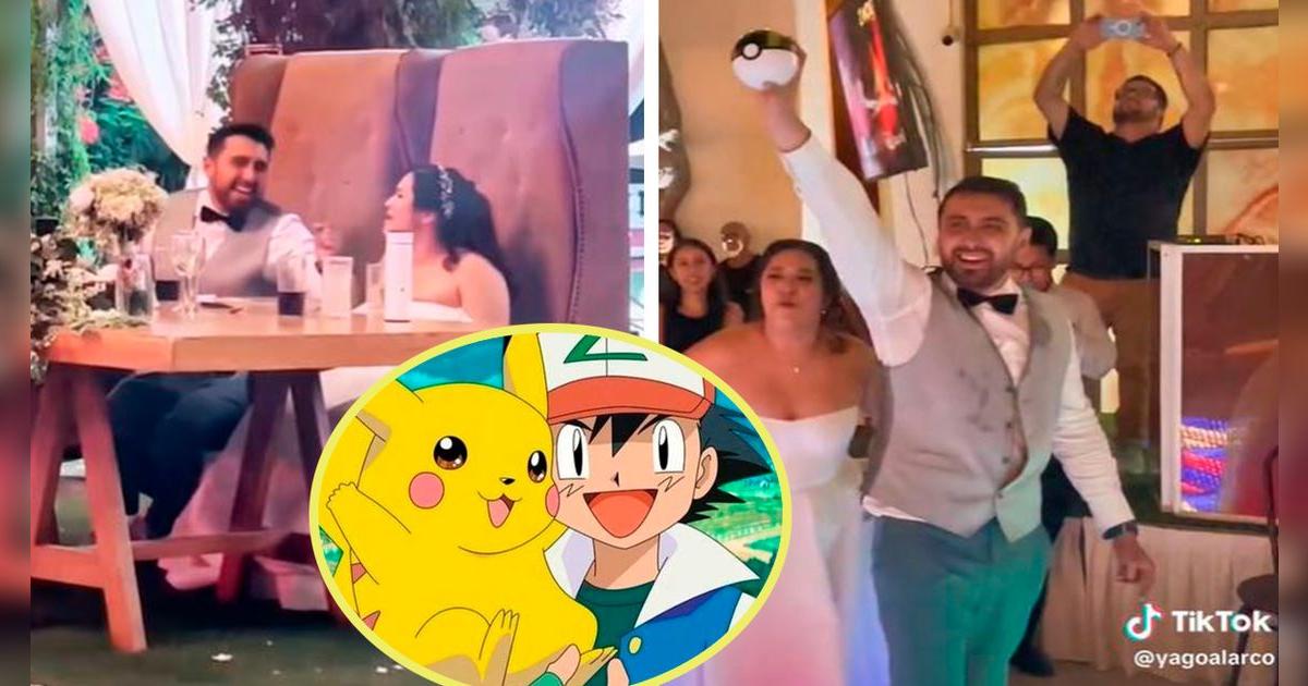 Pareja pone canciones de Pokémon en su boda y emocionan a fans: "Yo ...