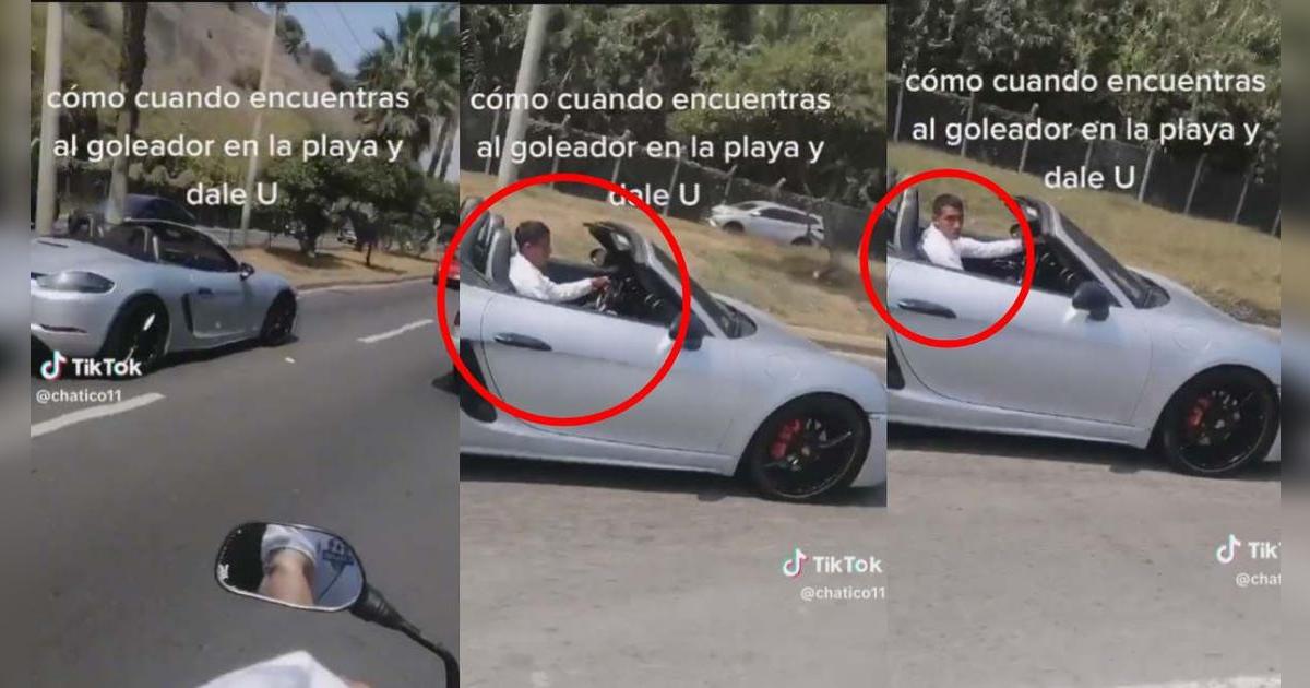 Se encuentra a Alex Valera por la Costa Verde y delantero lo sorprende ...