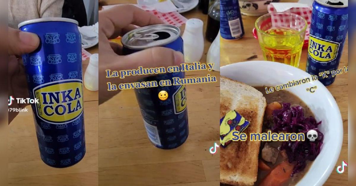 Encuentra Inka Cola fabricada en Europa y queda impactado: "Jamás nos ...