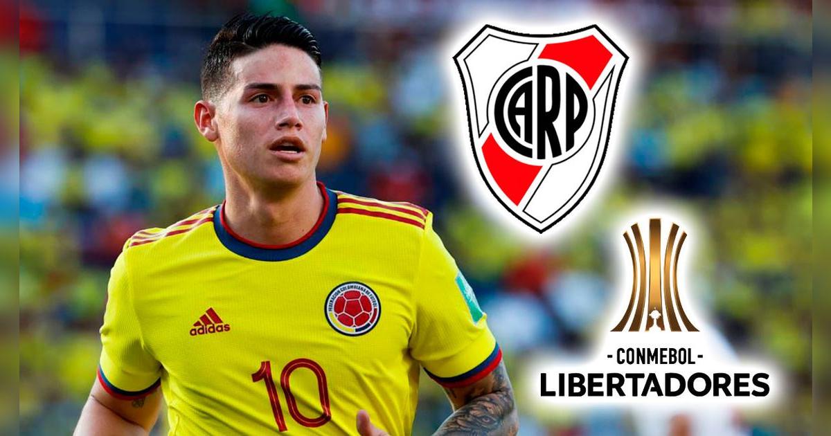 Portal internacional reveló que River Plate estaría por fichar a James ...